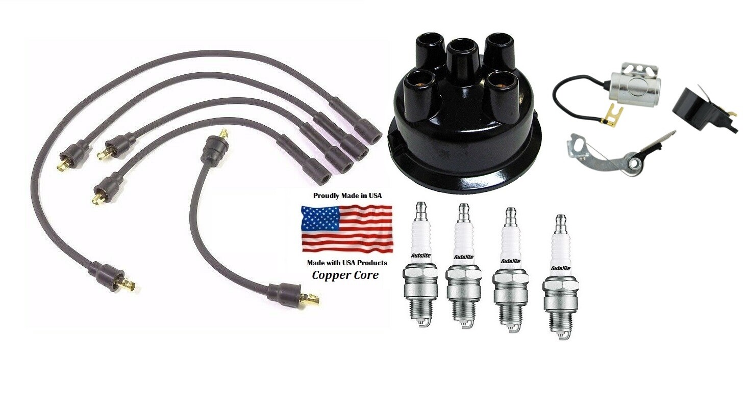 Prestolite Distributor Ignition Tune up kit for John Deere 2010 Tractor ...