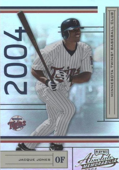 2004 Playoff Absolute Memorabilia - Jacque Jones #117 /1349 for sale ...