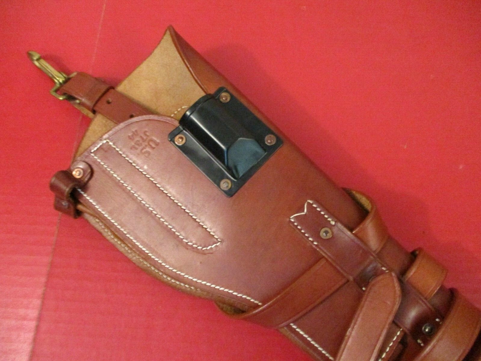 WWII US Army M1938 Leather Rifle Scabbard for M1 Carbine w/All Straps ...