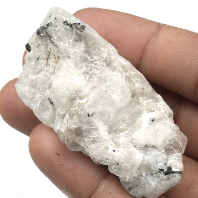 203 Cts Natural White Rainbow Moonstone Rough loose Gemstone | eBay