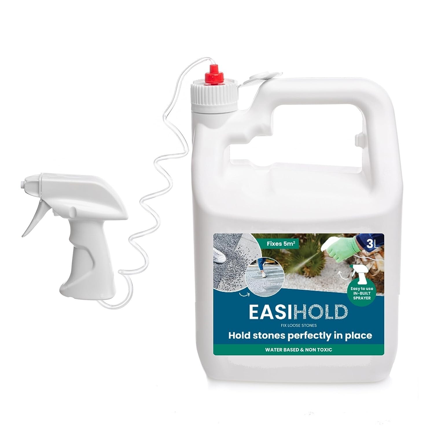 Mulch & Gravel Glue, Non Toxic, Fast Dry, | Grelly UK