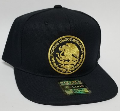 MICHOACAN MEXICO BASEBALL HAT BLACK SNAP BACK ADJUSTABLE NEW | eBay