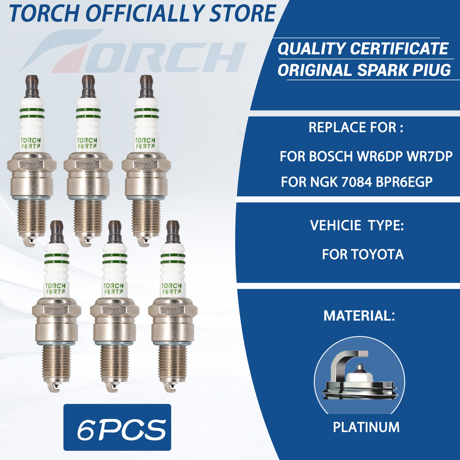 NHSP F7RTC - Alternative spark plugs