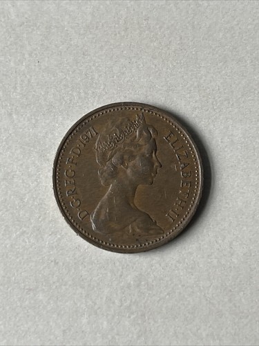 1971 Original "New Penny" 1p Coin. | eBay UK