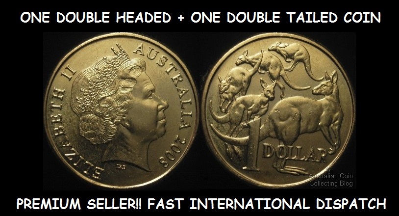 DOUBLE SIDED AUSTRALIAN DOLLAR COIN - DOUBLE HEADED or DOUBLE TAILED ...