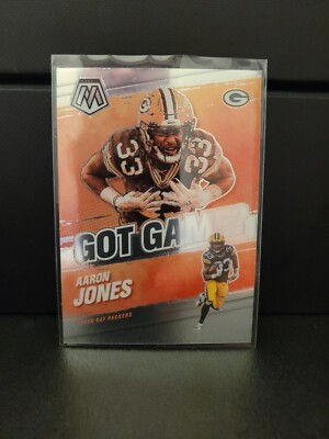 2021 Mosaic Aaron Jones Got Game? #GG-8 Packers A-22 | eBay