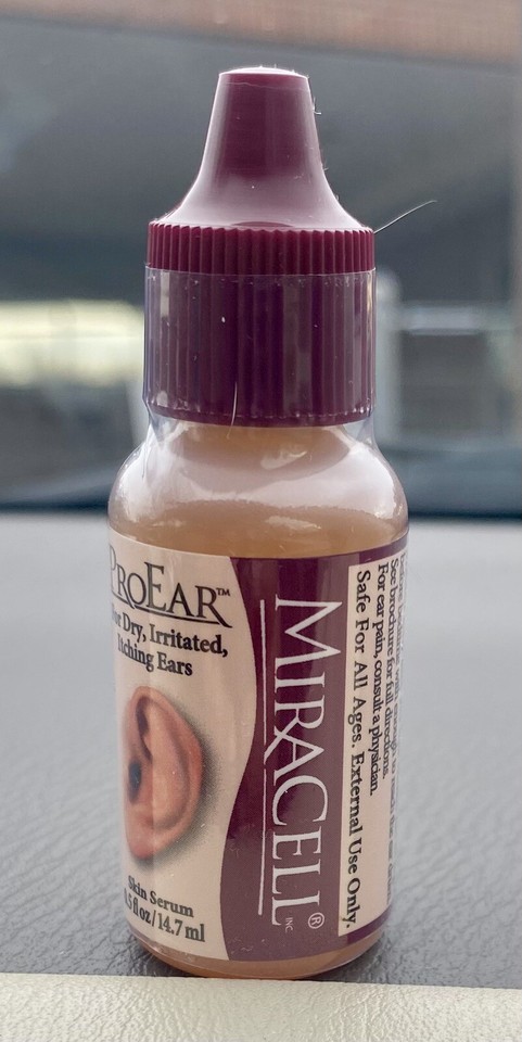 Miracell Pro Ear Drops Skin Serum; .5 oz. - Factory-sealed Bottle! | eBay