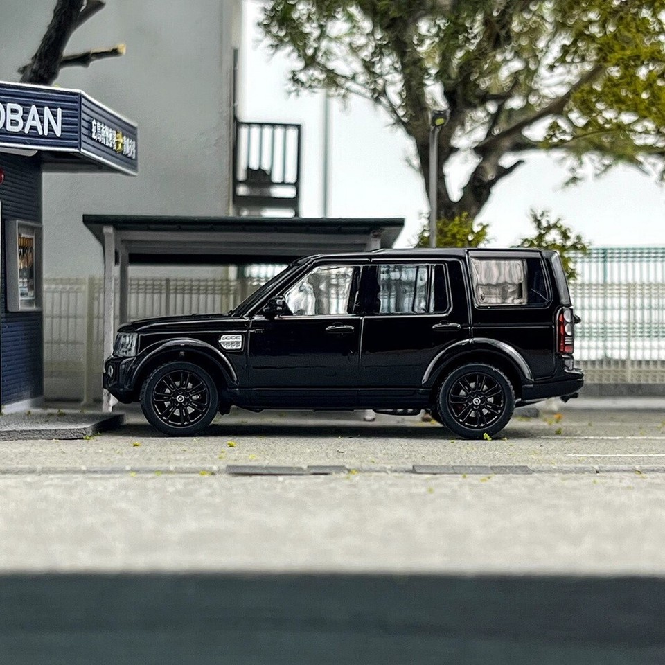 Diecast Land Rover Car Model Toy Gift Discovery 4 Black 1/64 Scale ...