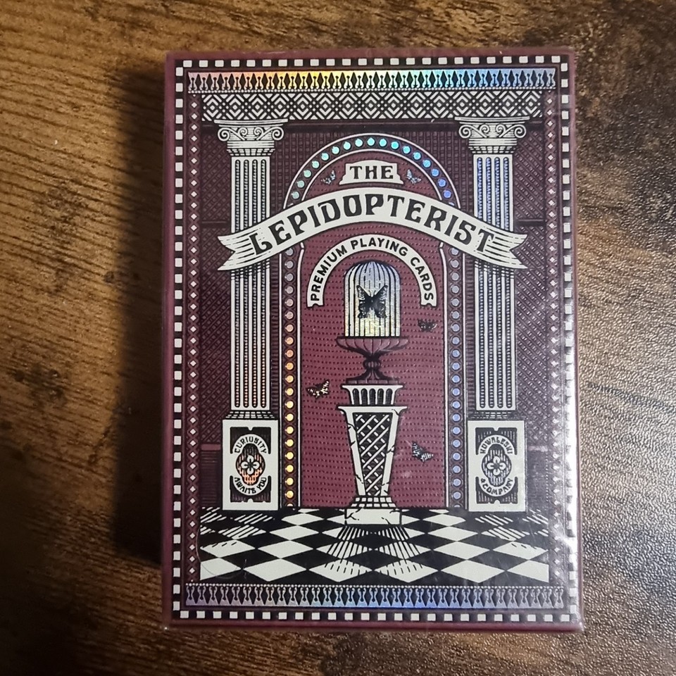 The Lepidopterist LTD Edition Playing Cards New Sealed USPCC Art of ...