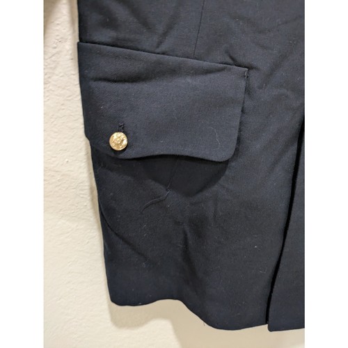 US Army Mens 38R CLA Uniform Enlisted Coat Polyester Wool Weather ...