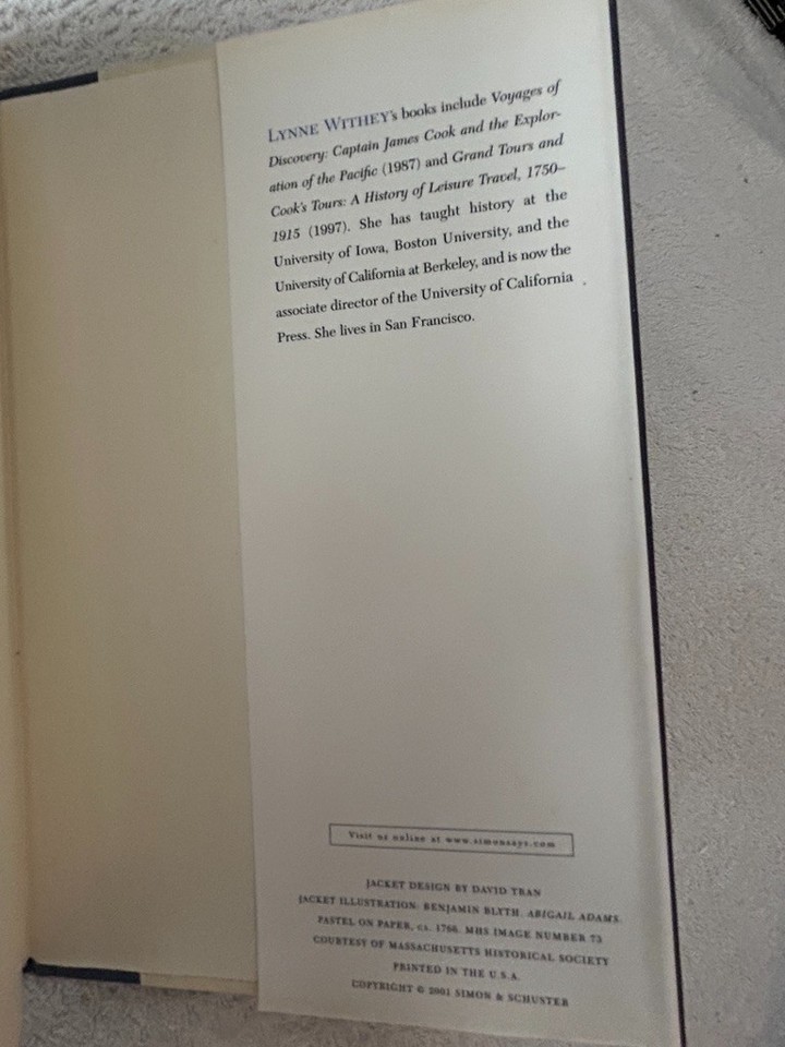 John Ferling,John Adams;Lynne Withey,Abigail Adams;Jack Shepherd,Adams ...