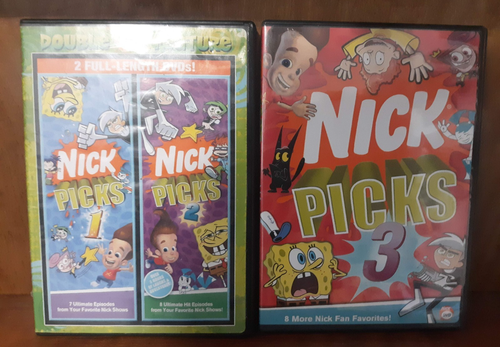 Lot of 2 - Nick Picks: Volumes 1, 2 & 3 (DVD, 2005, 2006) | eBay