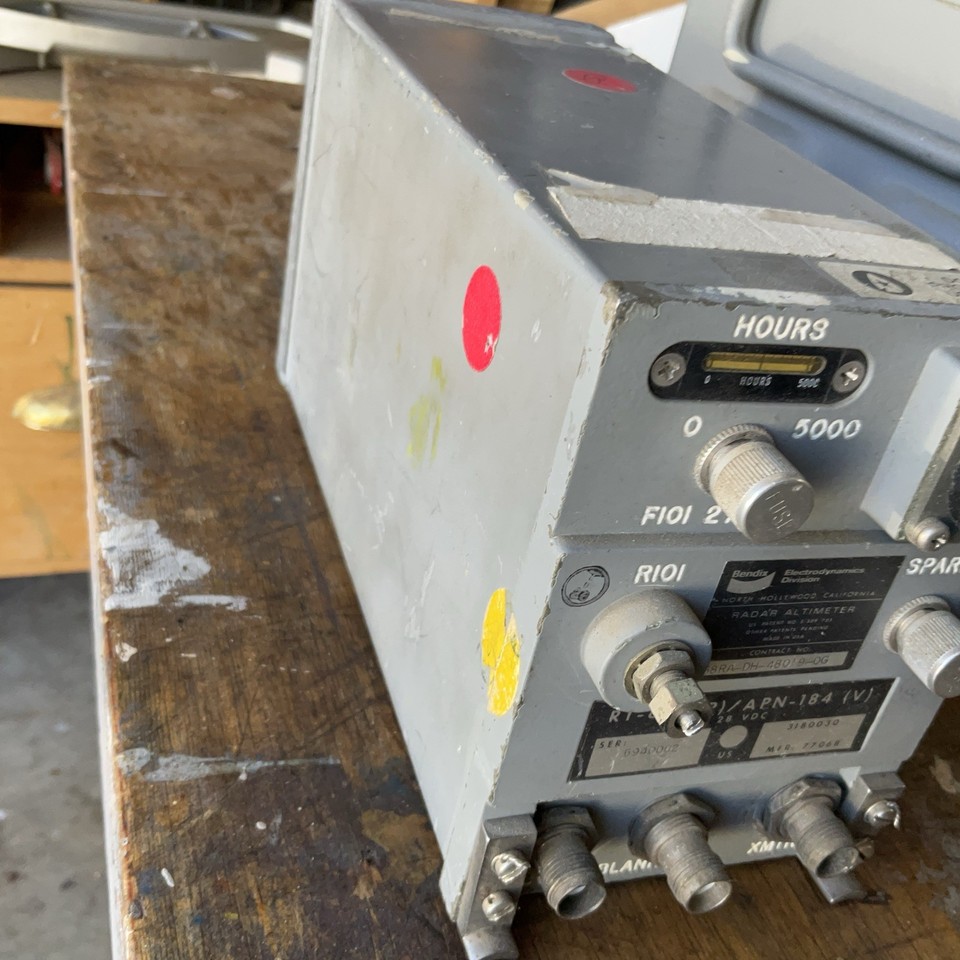 Vintage Bendix Radar Altimeter | eBay