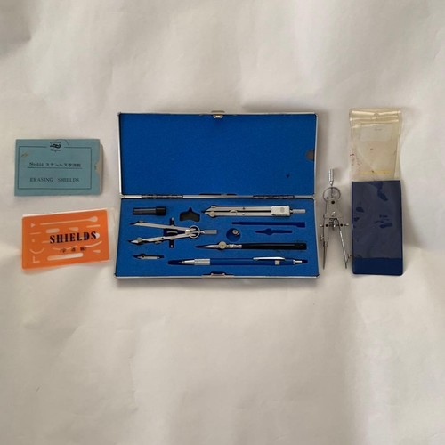 Drafting compass set made of stainless steel | eBay