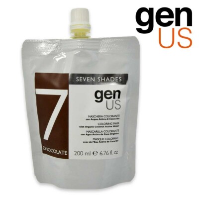 Genus seven shades 7 chocolate coloring mask 200ml | eBay
