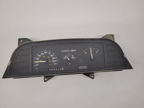 1992 CHEVROLET CAVALIER SPEEDOMETER WO TACH CLUSTER | eBay