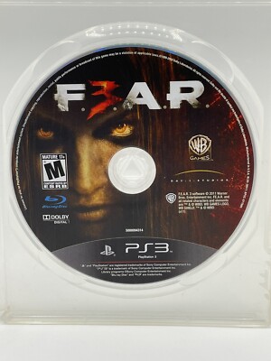 F.E.A.R. 3 Sony PlayStation 3 PS3 - Video Game Disc Only 883929182855| eBay