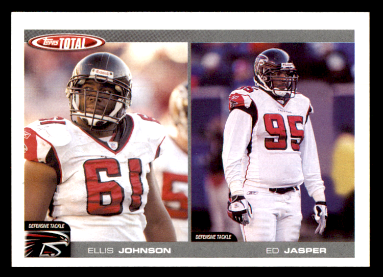 2004 Topps Total Ellis Johnson / Edward Jasper #253 Atlanta Falcons | eBay