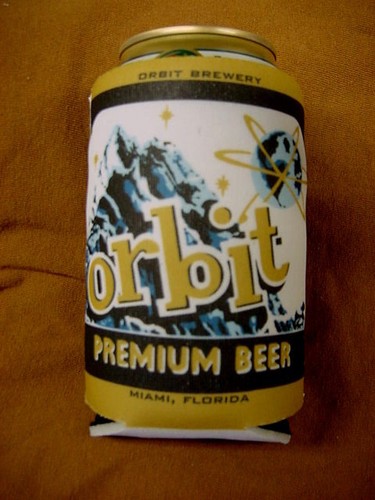 Orbit Beer Can Koozie, Wrap, Insulator - | eBay