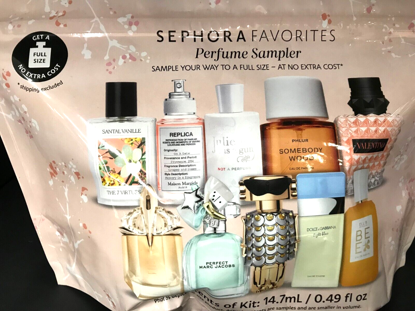 Sephora Favorites Perfume Sampler Set 10 pc Includes Certificate ...