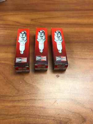 3-Pack OEM CHAMPION RC14YC / 431 Spark Plug Replaces Briggs & Stratton ...