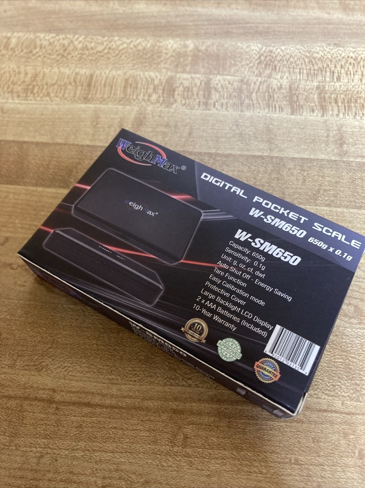 Weighmax W-SM650 POCKET DIGITAL SCALE BRAND NEW | eBay