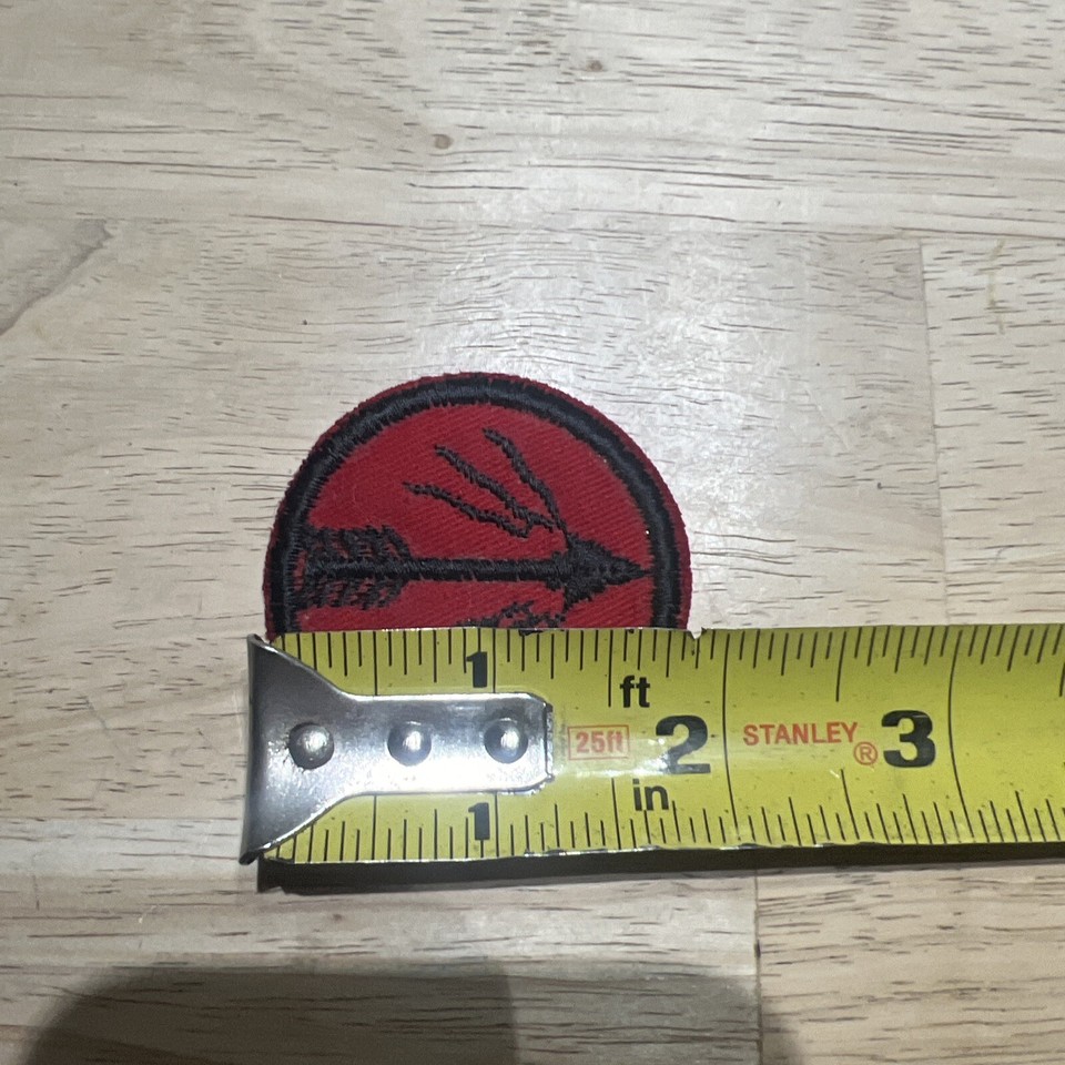 Vintage BSA Flaming Arrow Patrol Patch Red And Black | eBay
