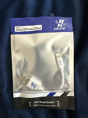 100 Charge Cords NEW In Package, iPhone IX-CC - For IPAD, IPHONE, IPOD ...