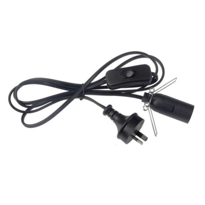 1x E14 Lamp Power Cord Cable Salt Lamp Power Cord Replacement 1.5m ...
