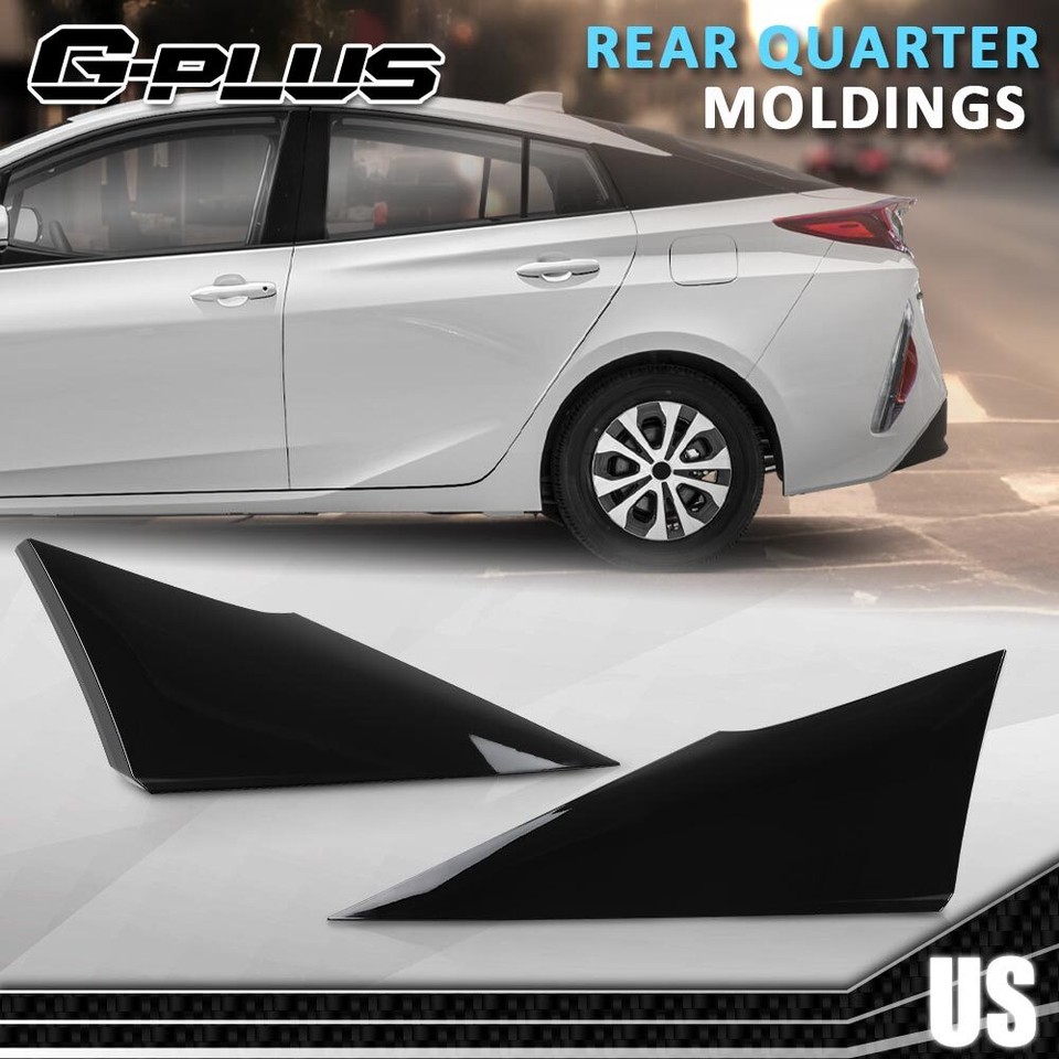 Rear LH+RH Quarter Molding Cover Panel Fits Toyota Prius 16-22 Prius ...