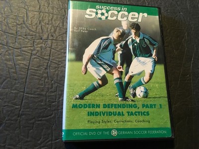 Success In Soccer Modern Defending Part 1 Individual Tactics | eBay