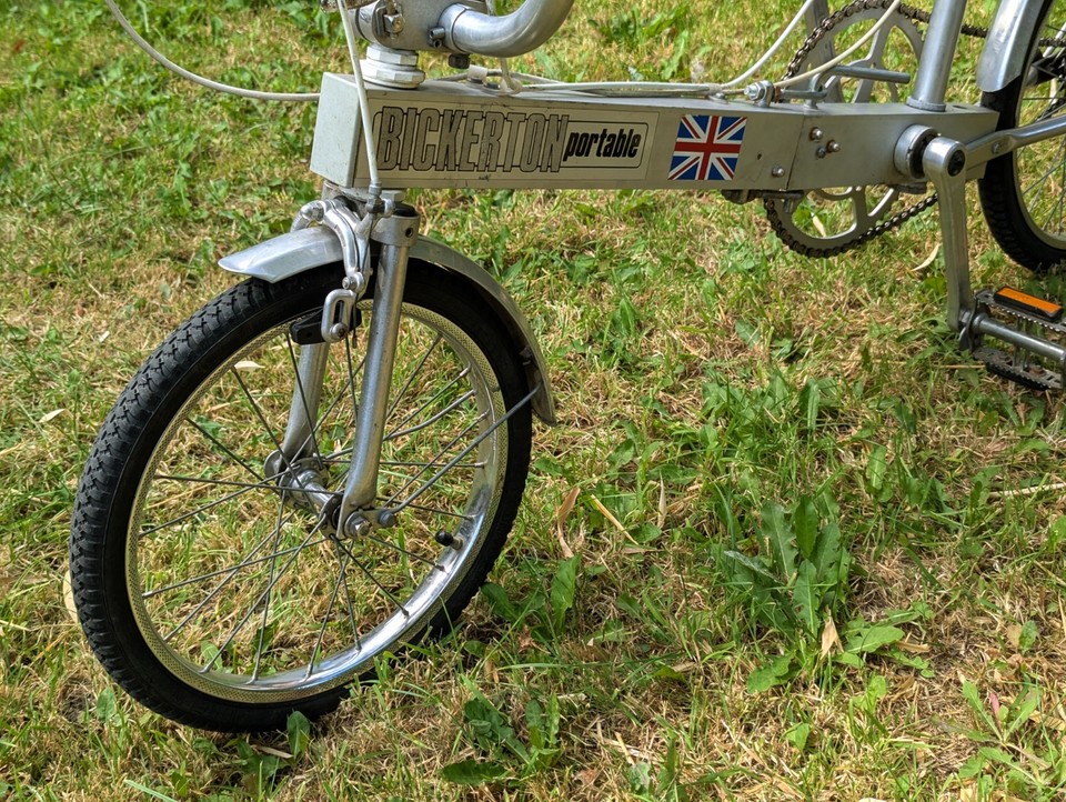 Bickerton portable folding bike 1970s very practical original ...