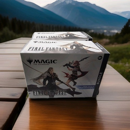 Magic The Gathering Final Fantasy Bundle Box-9 Play Boosters Sealed New ...