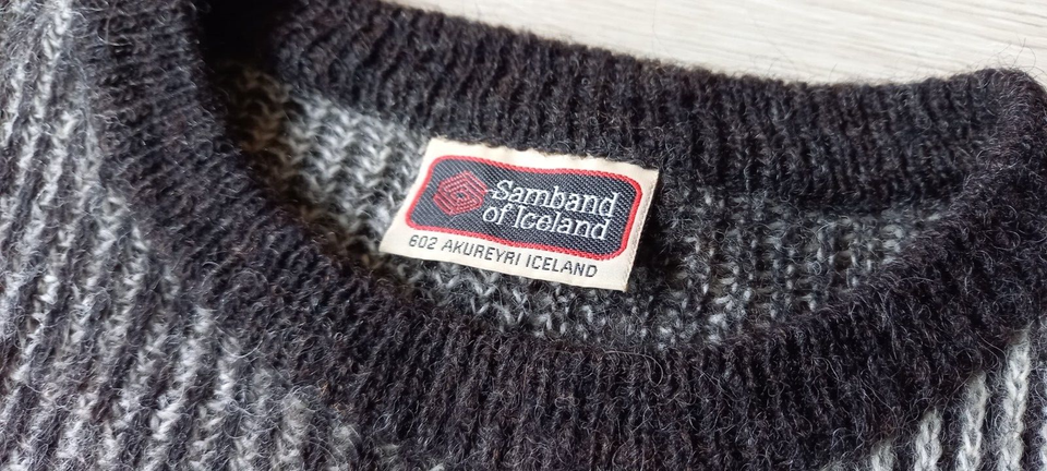 SAMBAND of ICELAND Vintage Wool Dolman Crew Neck Sweater M | eBay