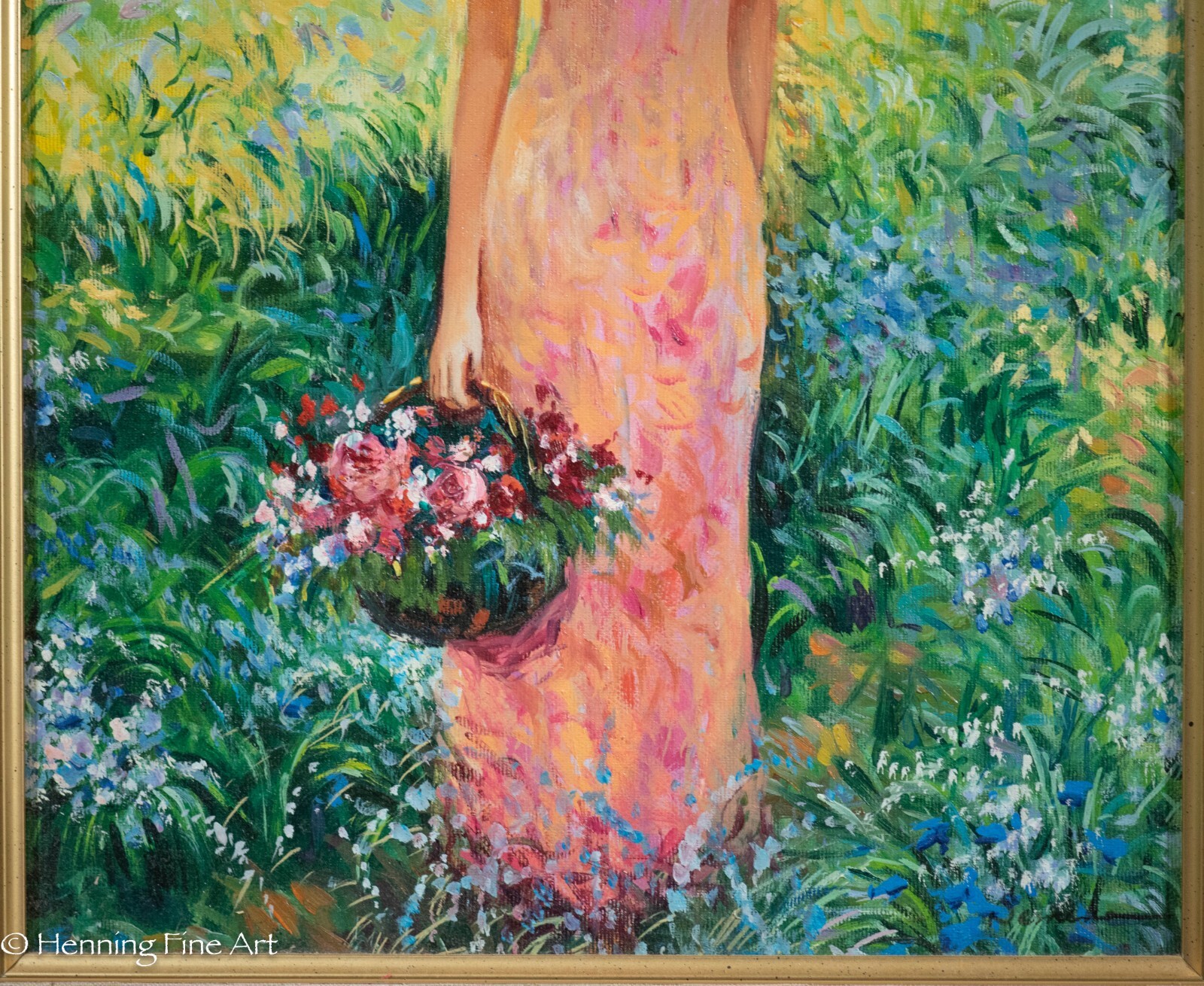 Beautiful Igor Semeko Original Oil Painting Female Portrait with ...
