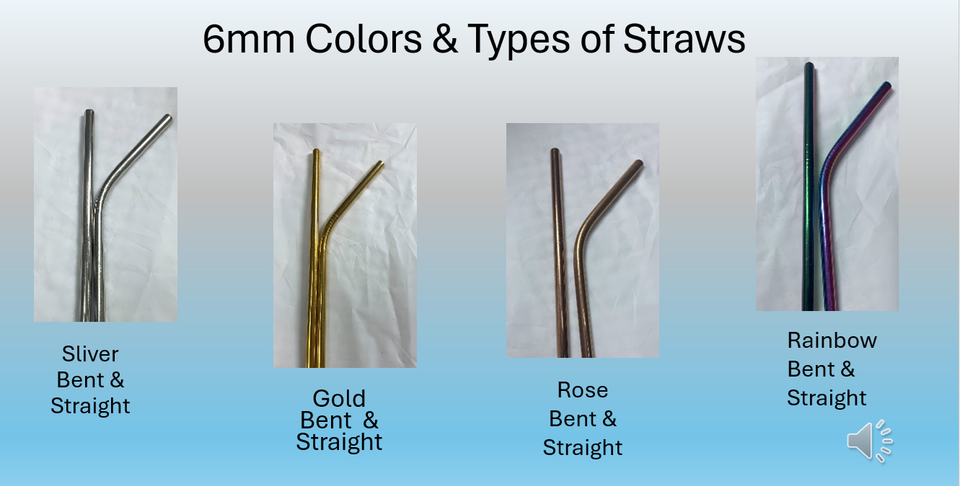Buy one get free straws - Reuseable Metal Eco Friendly Drinking Straws ...