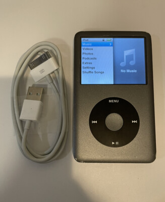 Apple iPod classic 6th Generation Black (120 GB) Works Great (MB565LL) | eBay