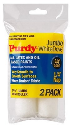 Purdy Mini Roller 1/4 " Nap 4-1/2 " 3/4 " | eBay