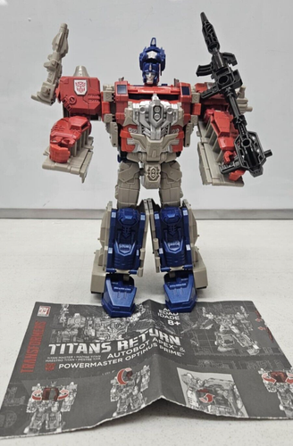 Transformers Titans Return Autobot Apex and Powermaster Optimus Prime ...