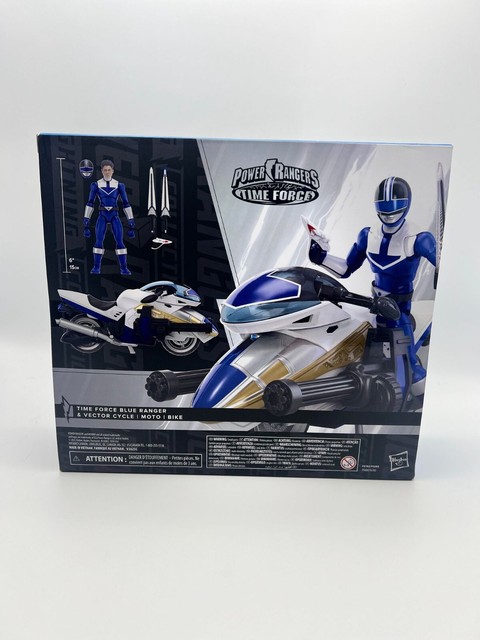 Hasbro Power Rangers Lightning Collection - Time Force Blue Ranger and ...