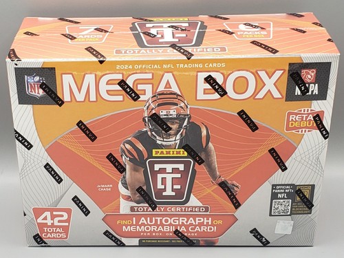 2024 Panini Totally Certified Football Mega Box-1 Auto or Mem Card | eBay