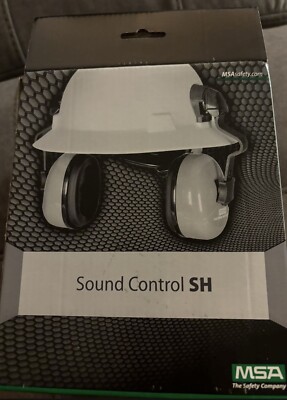 MSA Safety 10129327 Sound Control Sh Hard Hat-Mounted Earmuffs ...