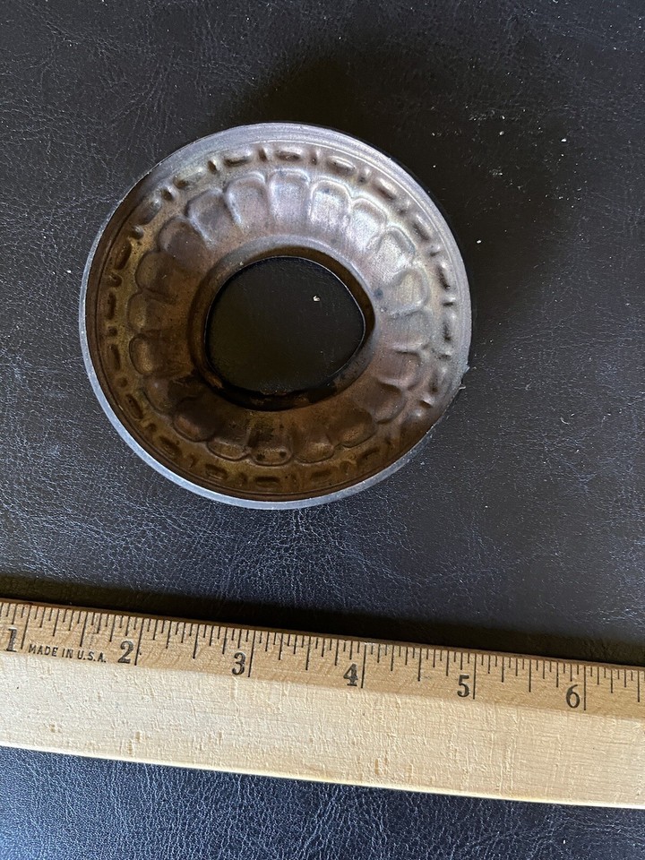 ANTIQUE ORNATE BRASS LAMP PART, ESCUTCHEON Vintage | eBay