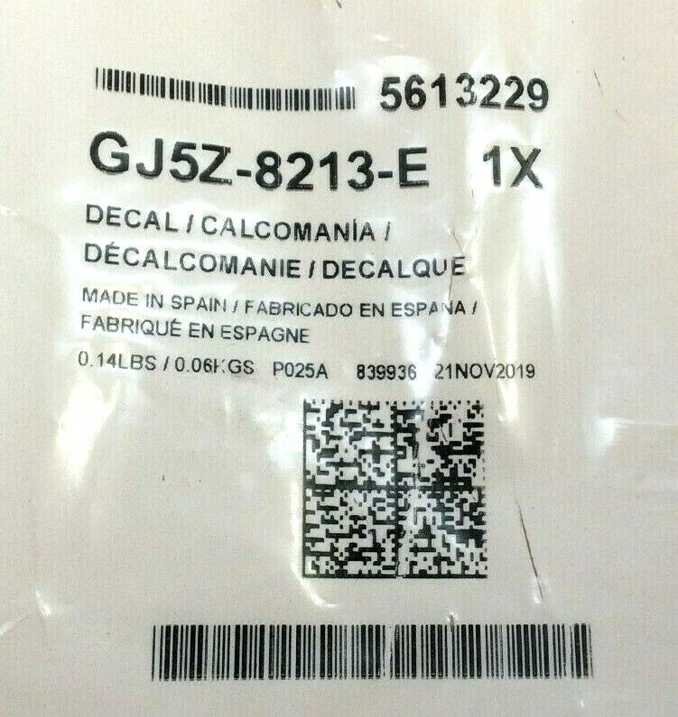 2018 2019 Ford Escape front bumper grille blue Oval Logo Nameplate ...