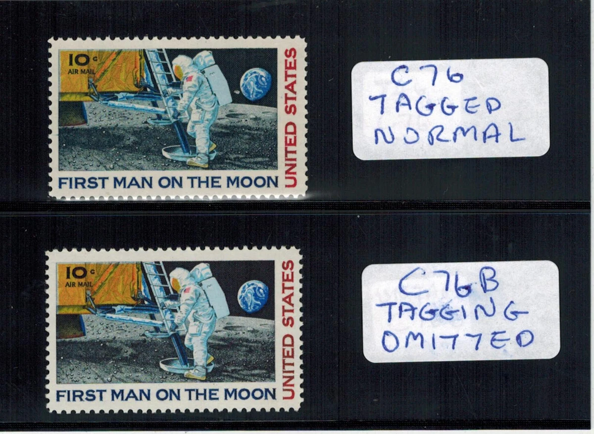 Apollo Moon Stamp