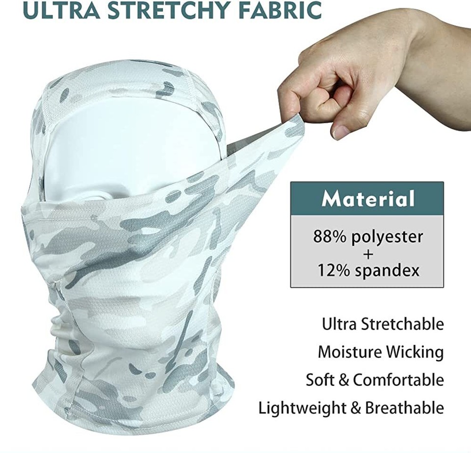 Balaclava Ski Face Mask UV Protection for Men Women Outdoor Motorcycle ...