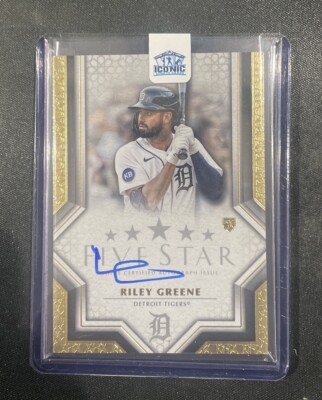 2023 Topps Five Star Riley Greene Rookie Autograph Auto Tigers | eBay