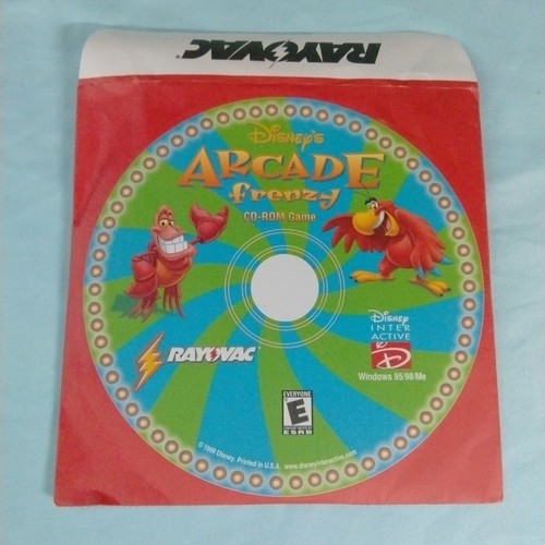 Disney arcade frenzy cd rom game rayovac Windows 95/98/Me 1999 | eBay