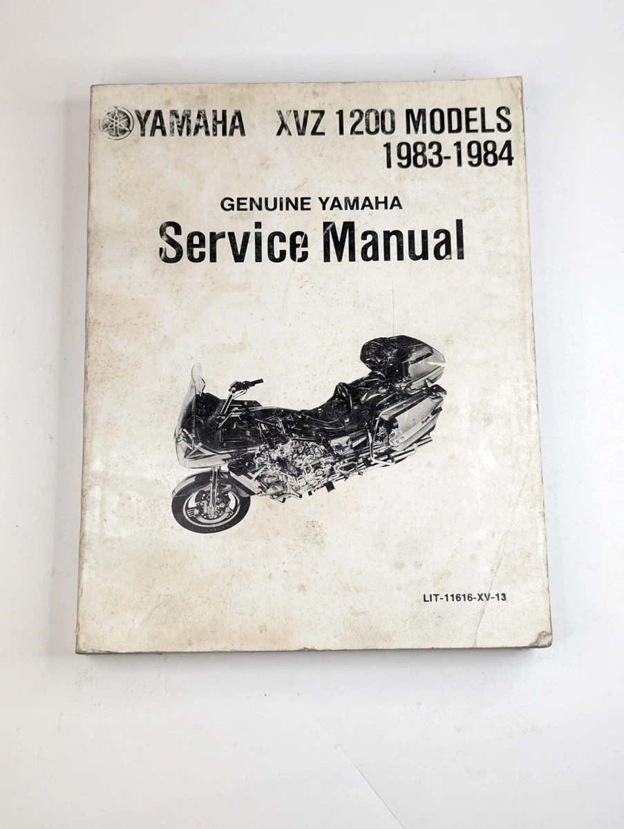 Yamaha Motorcycle Service Manuals