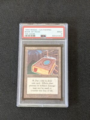 1994 The Dark Magic The Gathering Book Of Rass PSA 9 MINT | eBay
